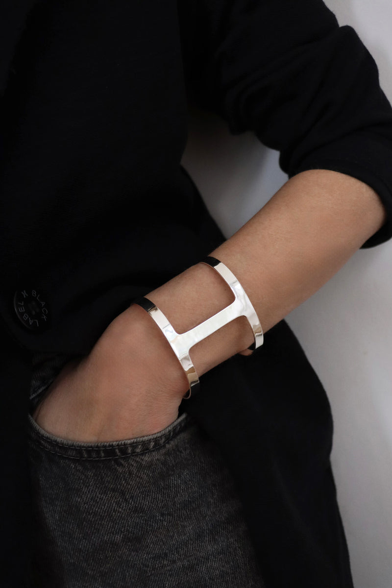 Stela silverarmband | Cuff och bangles i äkta silver – Mila Silver