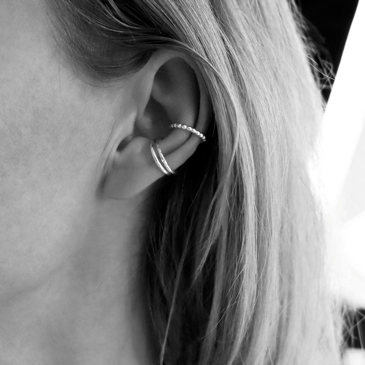 EAR CUFF SET i silver | Ear cuff stacking | Köp online | Fri frakt! – Mila Silver
