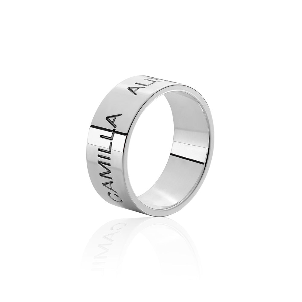 Gravera ring på utsidan | Köp ring och gravyr från Mila Silver